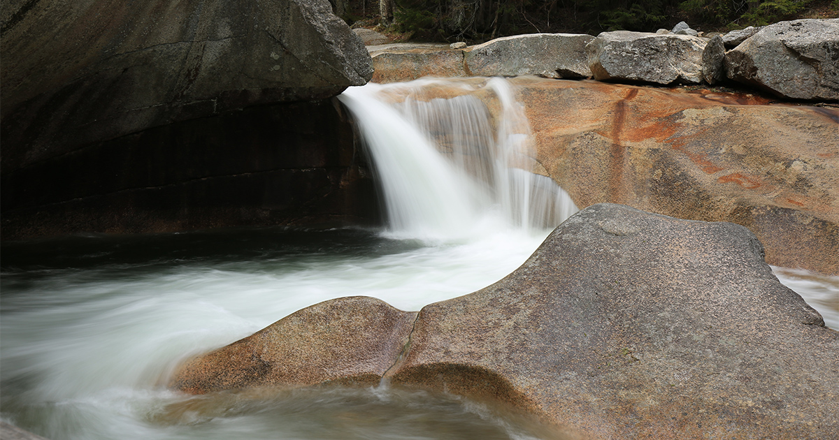 Falls on the Basin-Cascades Trail